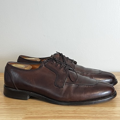 Allen Edmonds Hancock Brown Split-Toe Derby Oxfords Dress Shoes Size 12 ...