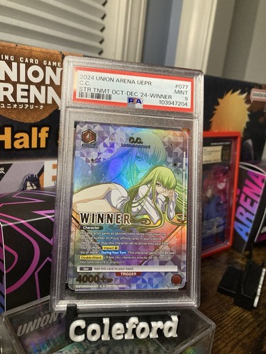 PSA 9 MINT Union Arena C.C. Winner Card UEPR/CGH-1-077 Code Geass English | eBay