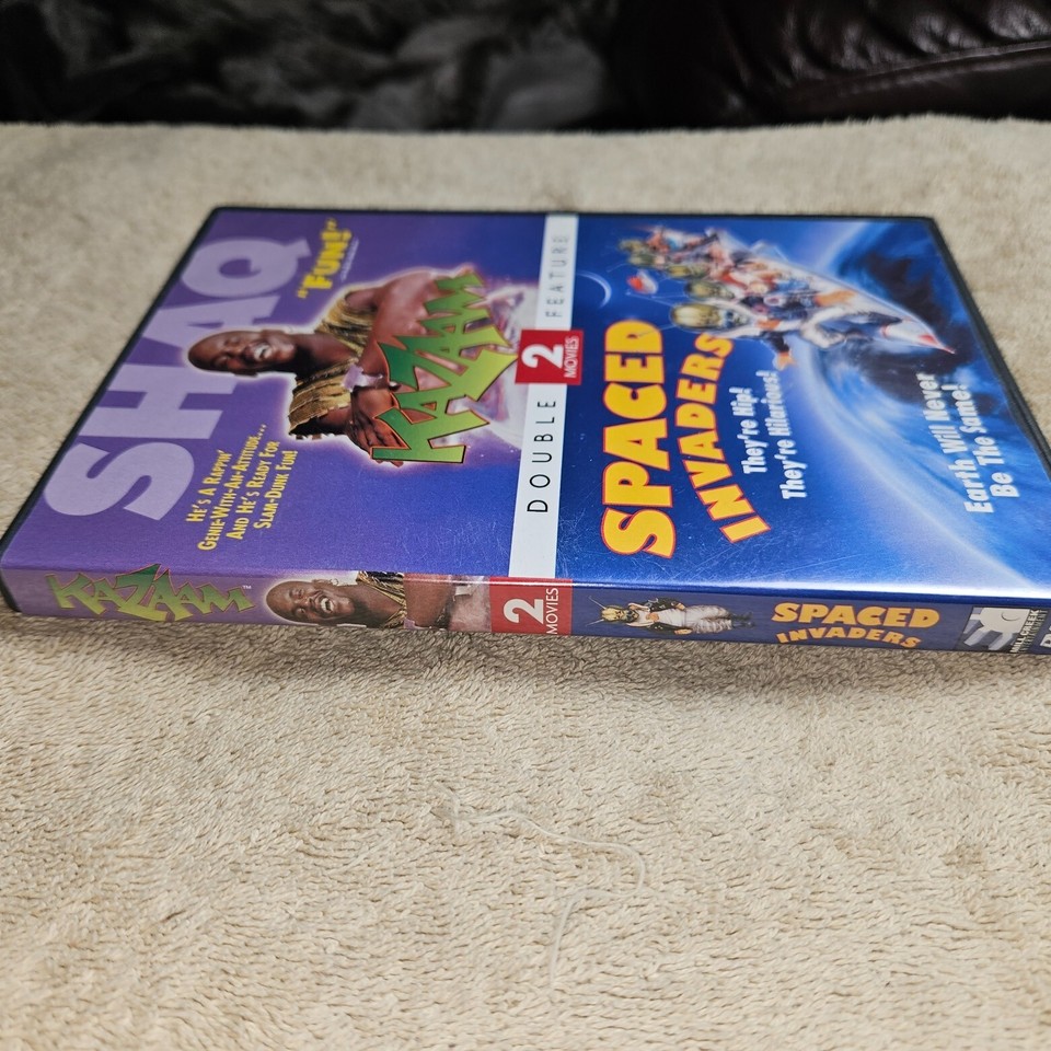 Kazaam & Spaced Invaders Double Feature (DVD, 2013) Rare Shaquille O ...