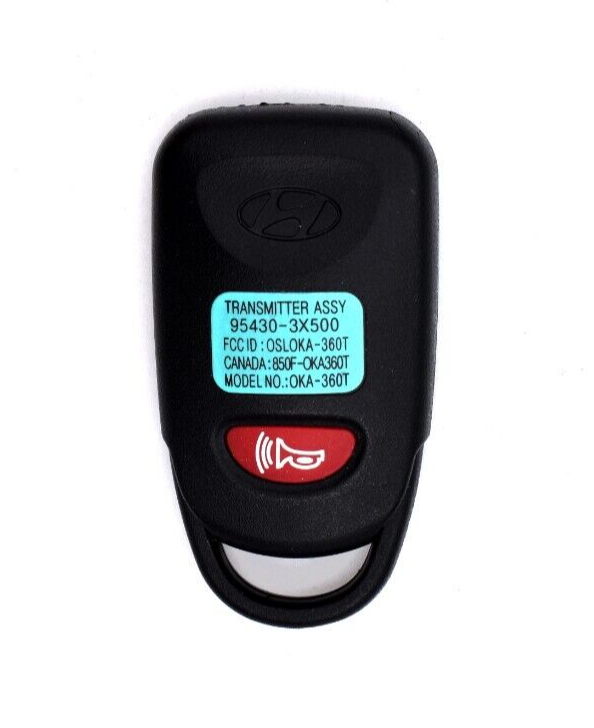 OEM Hyundai Keyless Entry Remote Key Fob 95430-3X500 OSLOKA-360T | eBay