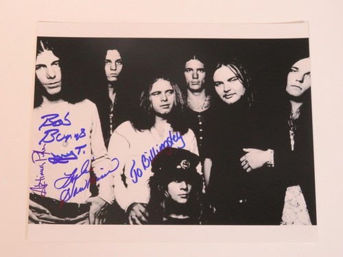 LYNYRD SKYNYRD (Group Band) Signed Autograph Auto 8x10 Photo by 5 ...