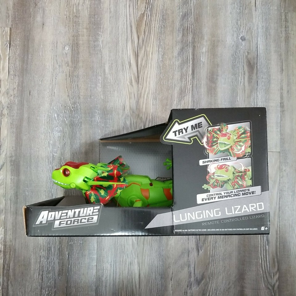 Adventure Force Infrared Remote Control Lunging Lizard with Sound and ...