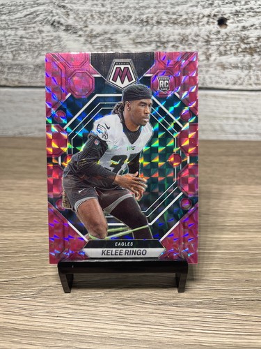 2023 Panini Mosaic Kelee Ringo #341 Rookie Card RC Camo Pink Parallel ...
