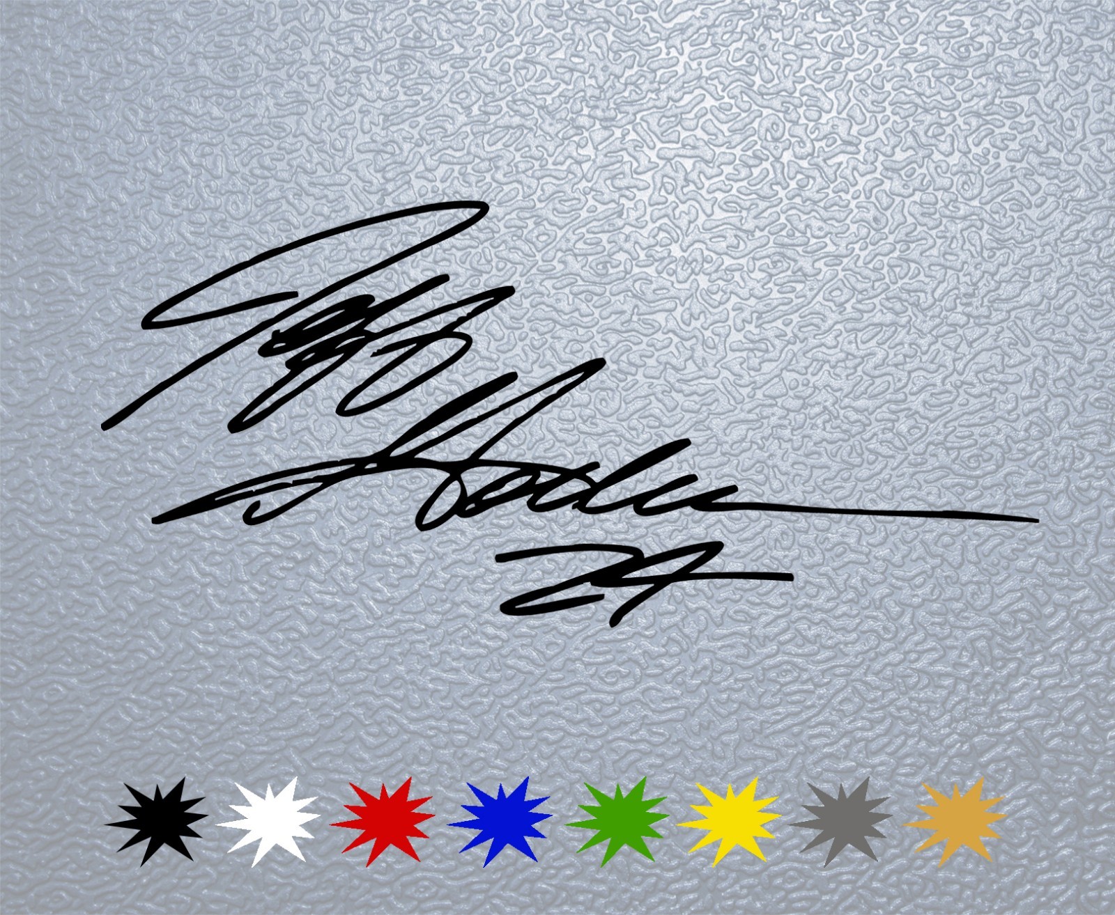 STICKER PEGATINA DECAL VINYL Jeff Gordon Signature | eBay