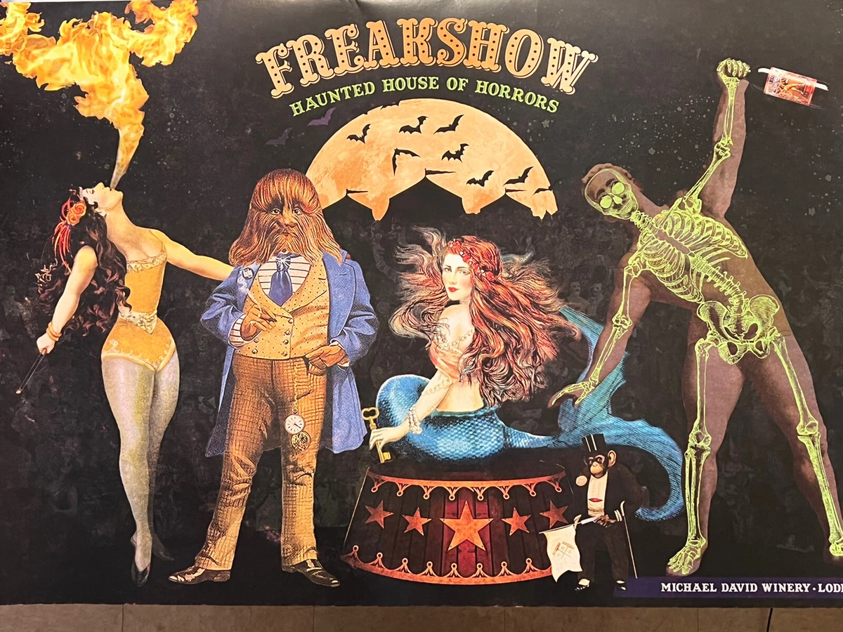 Vintage Circus Sideshow Poster