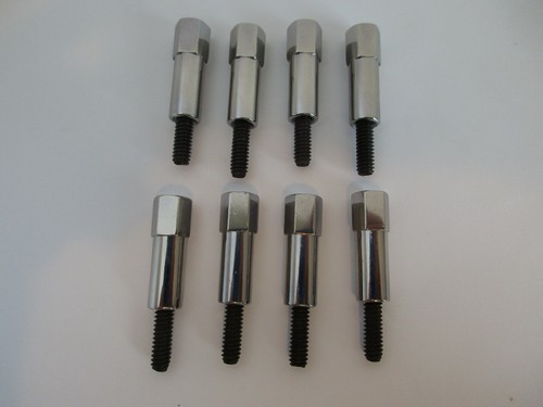 CHROME VALVE COVER BOLT SET FITS CHEVY V6 200 229 STUD KIT SET OF 8 | eBay