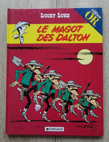 LUCKY LUKE ** TOME 47 (17) LE MAGOT DES DALTON ** 1998 MORRIS/VICQ EDITION OR | eBay