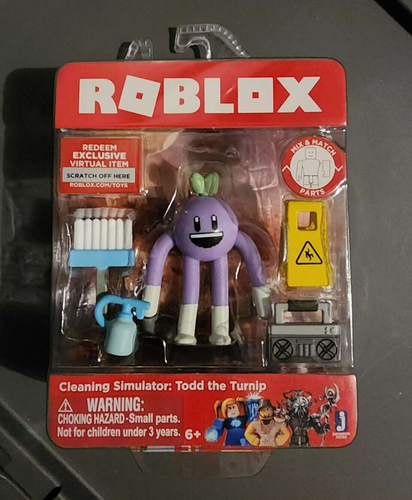 ROBL0X Toys OG Series 3: Todd the Turnip Core Figure w/ Code *Factory ...