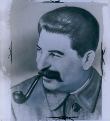1953 Russian Leader Josef Stalin smoking pipe Press Photo | eBay