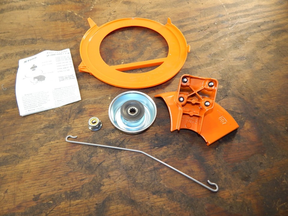 Stihl OEM FS Trimmer 200mm Limit Stop Deflector Kit 4180-007-1039 #GM ...
