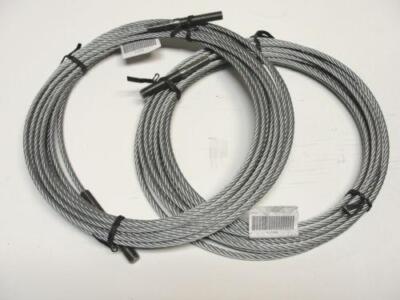 Set of 2 Rotary Lift N34 Equalizer Cables for SPOA9 1' EXTENDED HEIGHT ...