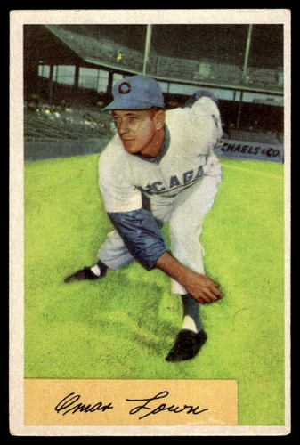 1954 Bowman Omar Turk Lown Chicago Cubs #157 | eBay