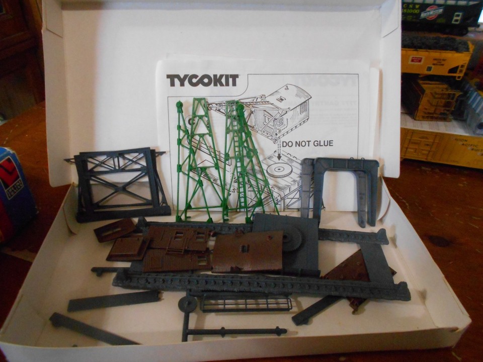 HO Scale Vintage Tyco Kit Gantry Crane | eBay