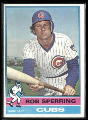 1976 Topps #323 Rob Sperring | eBay