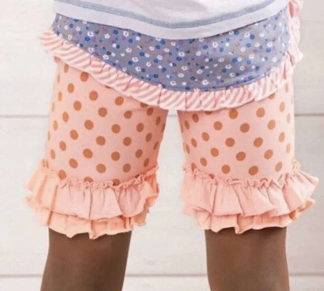 Matilda Jane Girls bingo Shorties Size 4 Golden Polka Dots Shortie New ...