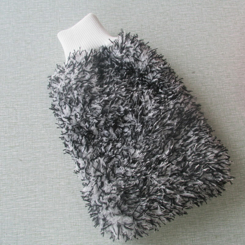 Car Care Wash Glove Microfibre Hand Wash Mitt Cleaner Soft Auto ...