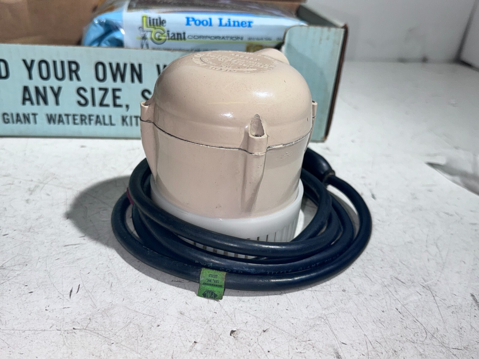 NOS Vintage Little Giant Waterfall Kit #1-WFL | eBay