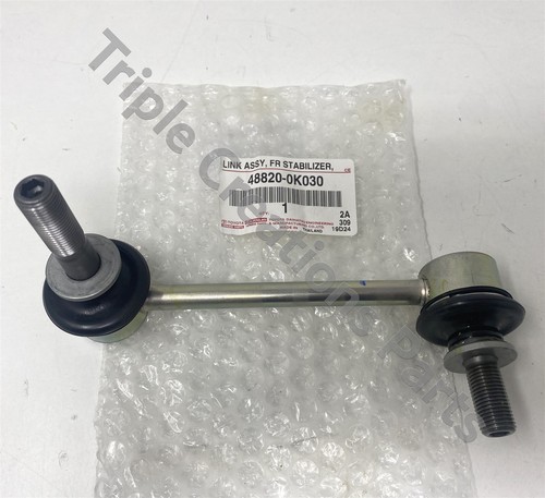 TOYOTA GENUINE 488200K030 LINK ASSY, FRONT STABILIZER, RH 48820-0K030 ...