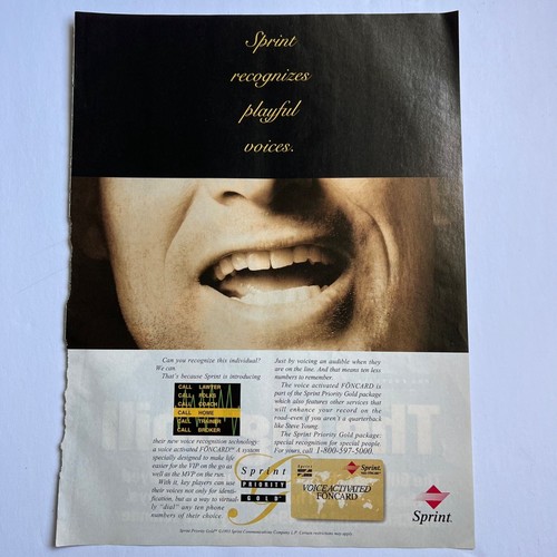 Vintage Sprint Magazine Print Ad Full Page Color Advertisement 1993 | eBay