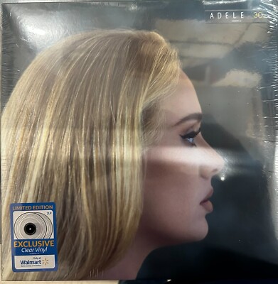 ADELE 30 WALMART Limited Exclusive 2LP NEW / Sealed Clear Vinyl Record ...