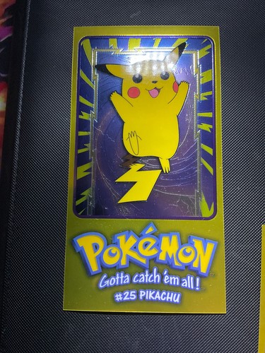 Pokémon Pikachu TV Animation Edition 1999 1 of 5 Collectible Jumbo ...