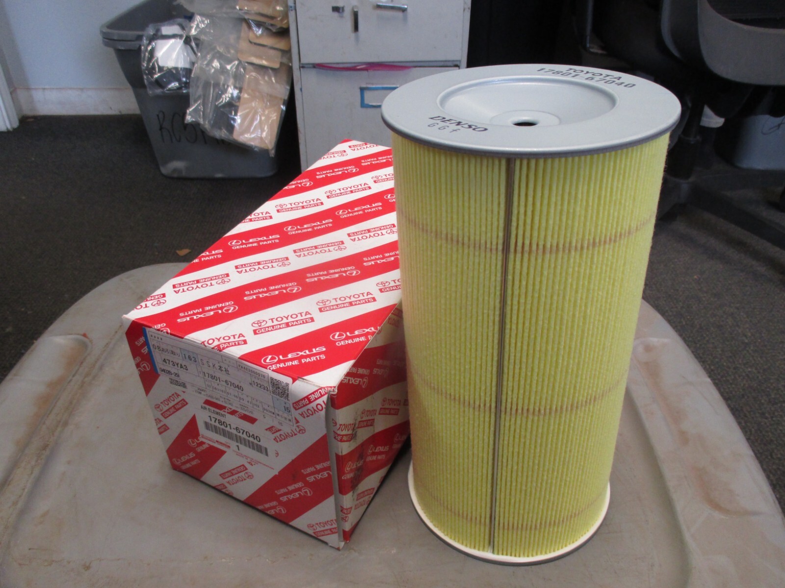 Toyota Hiace KZH100 KZH106 Air Cleaner Filter Element 17801-67040 ...