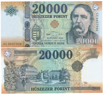 Hungary 20000 Forints 2016 Year P-207b UNC | eBay