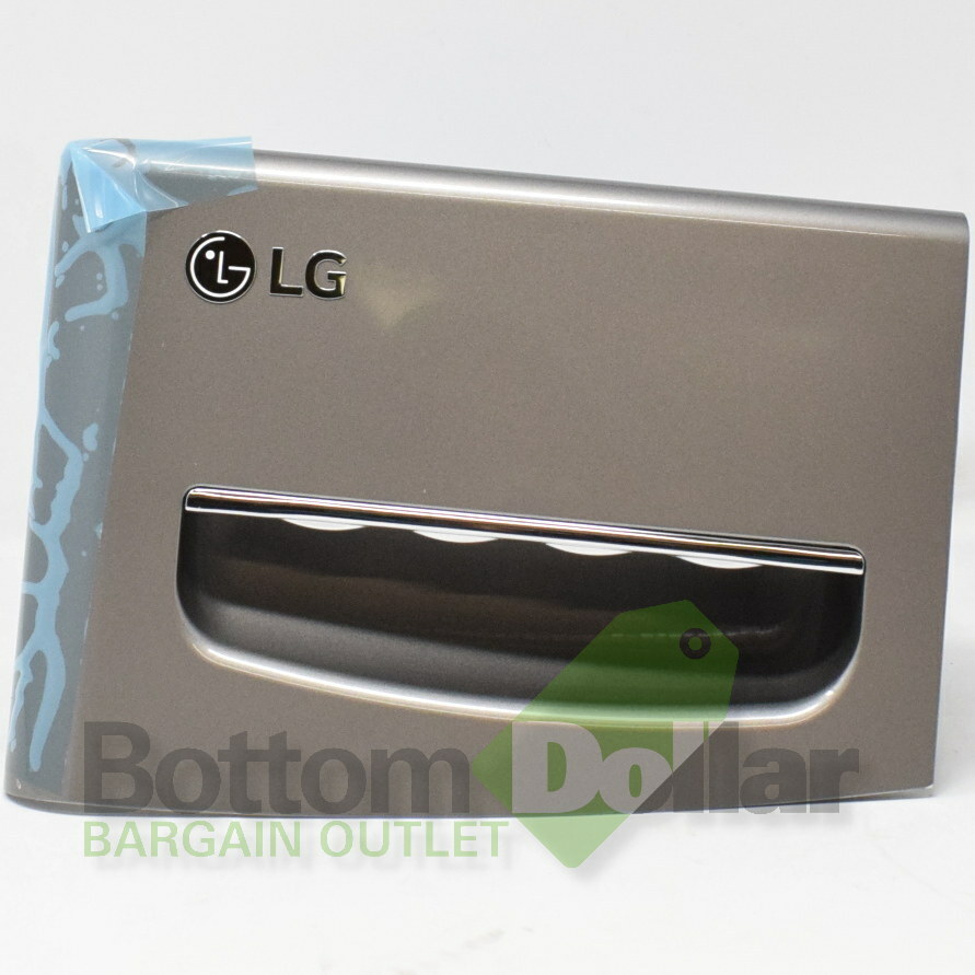 LG AGL74334823 Washer Dispenser Drawer Panel Assembly Graphite Steel | eBay