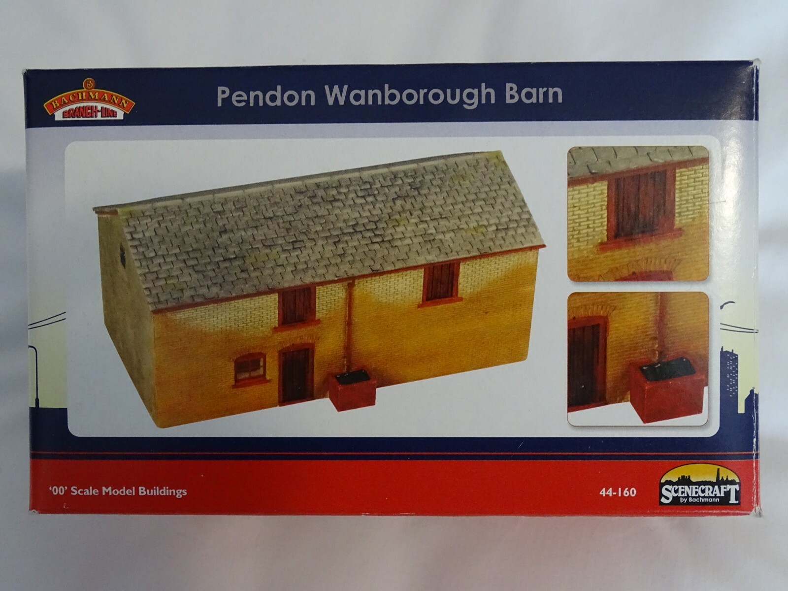 Bachmann 44-160 Pendon Wanborough Barn 00gauge Scenecraft Building for ...