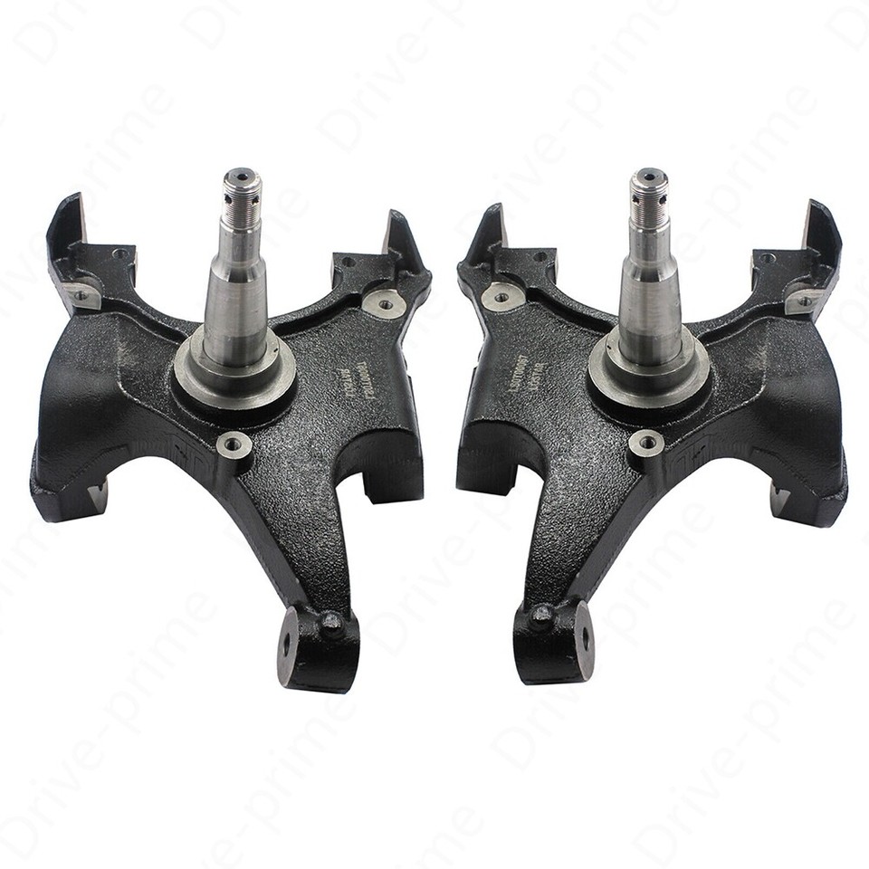 New For 88-98 Chevy Silverado/C1500/Sierra Ext Cab 2Wd 2" Drop Spindles ...