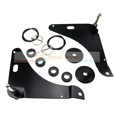 Hood Pin Kit Black 82214260AC for 2008-2016 Dodge Challenger Kit ...