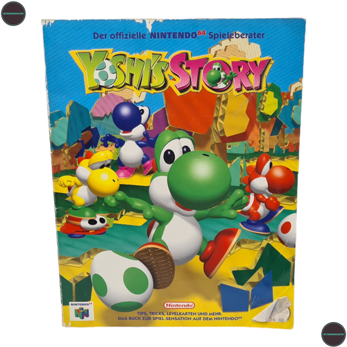 Yoshis Story Nintendo 64 N64 offizielle Spieleberater Lösungsbuch Hint Book 45496490294| eBay