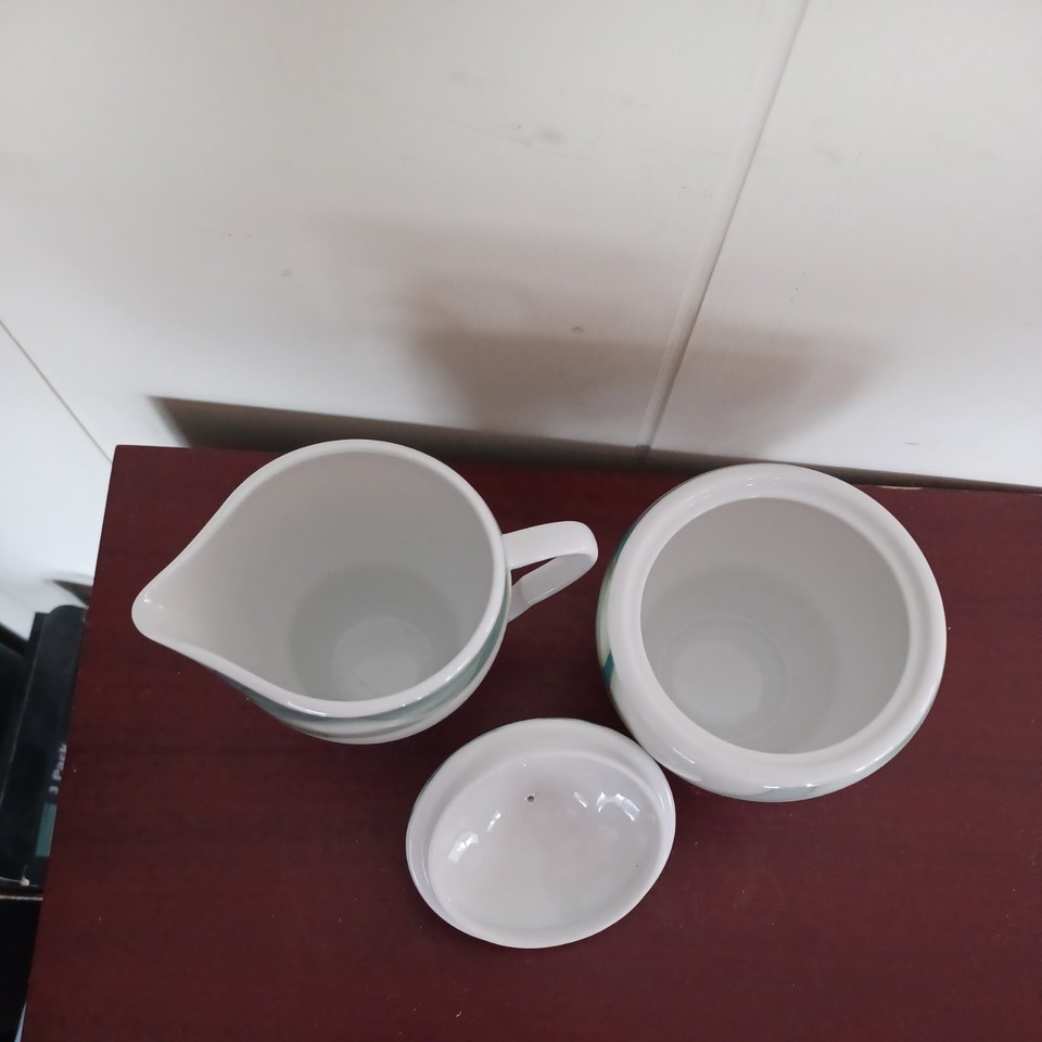 Vintage Sasaki Periphery Julie Kohn Creamer & Sugar Japan MINT | eBay