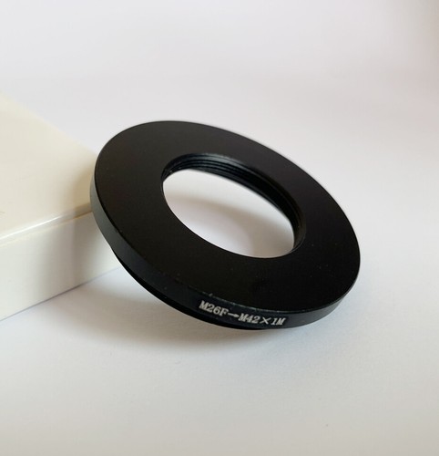 New M26 Female for Mitutoyo Nikon BD to M42x1 Male Thread Adapter ...
