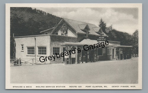 Molino Gas Station PORT CLINTON PA Schuylkill County Pennsylvania ...