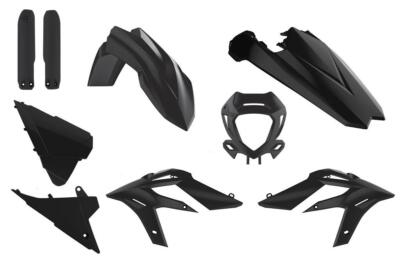 Beta Plastics Kit X trainer 250 300 2020 - 2022 Black Enduro 91060 ...