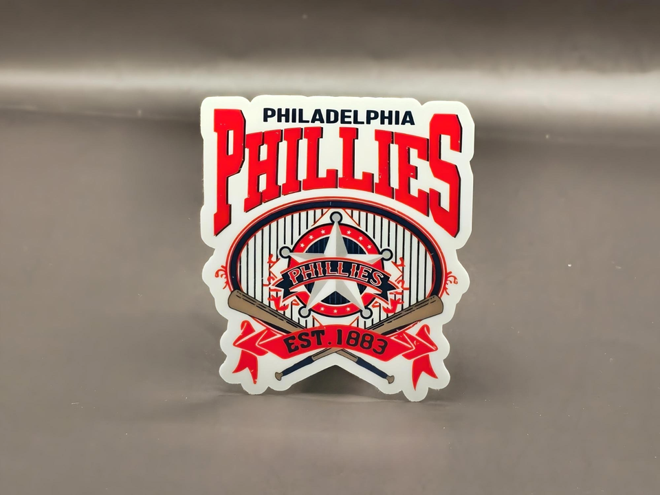 Philadelphia Phillies Inspired Stickers Baseball Philly Phanatic Bell ...