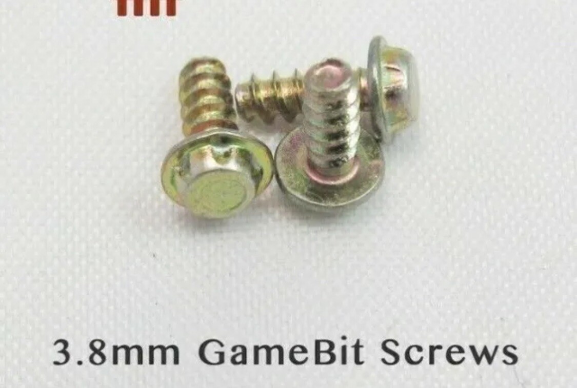 50PC 3.8mm Security Screws for Super Nintendo SNES N64 Game Boy ...