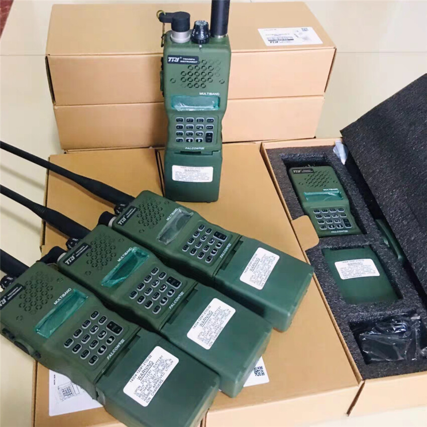 TRI AN/PRC-152 Tactical Multiband Handheld Radio VHF/UHF AM and FM ...