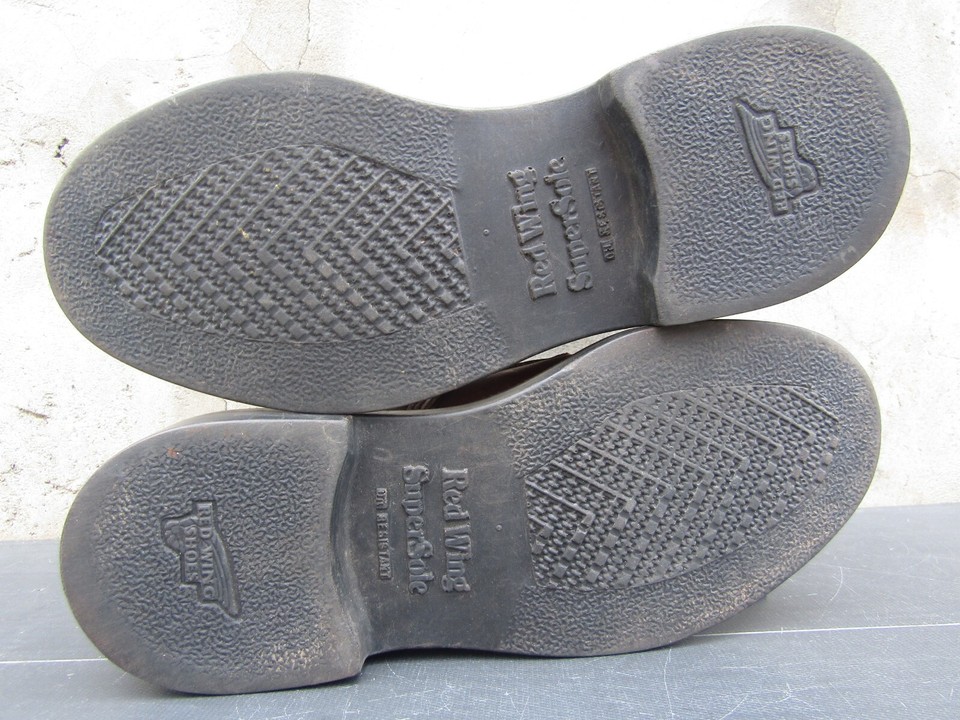 Red Wing 953 Supersole 8” Brown Leather Work Made in USA Sz:- UK 7 | US ...