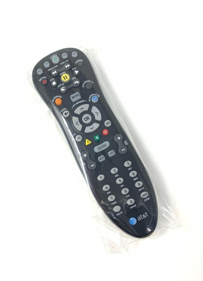 4 x AT&T S10-S4 Universal Remote Control For Receivers & SetTop Boxes W ...