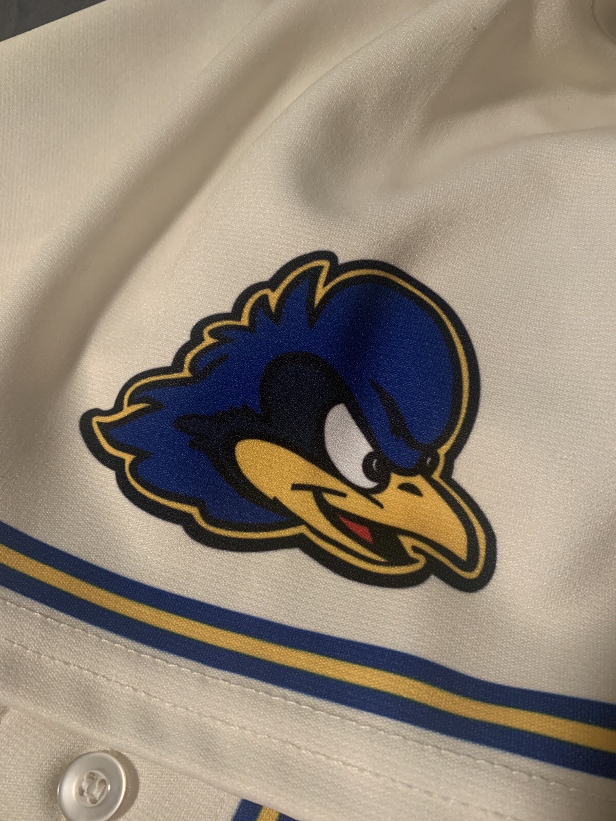 Wilson Delaware Blue Hens Baseball Jersey Size 46 Cream | eBay