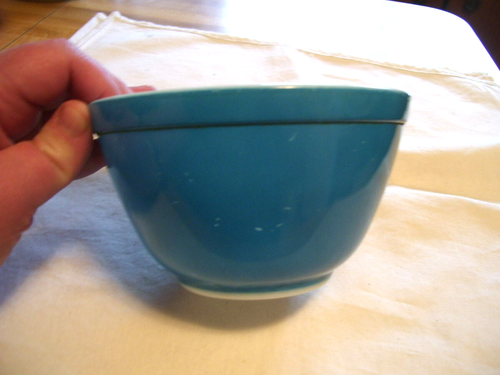 Vintage Blue Pyrex Mixing Bowl from Primary Colors Set | eBay