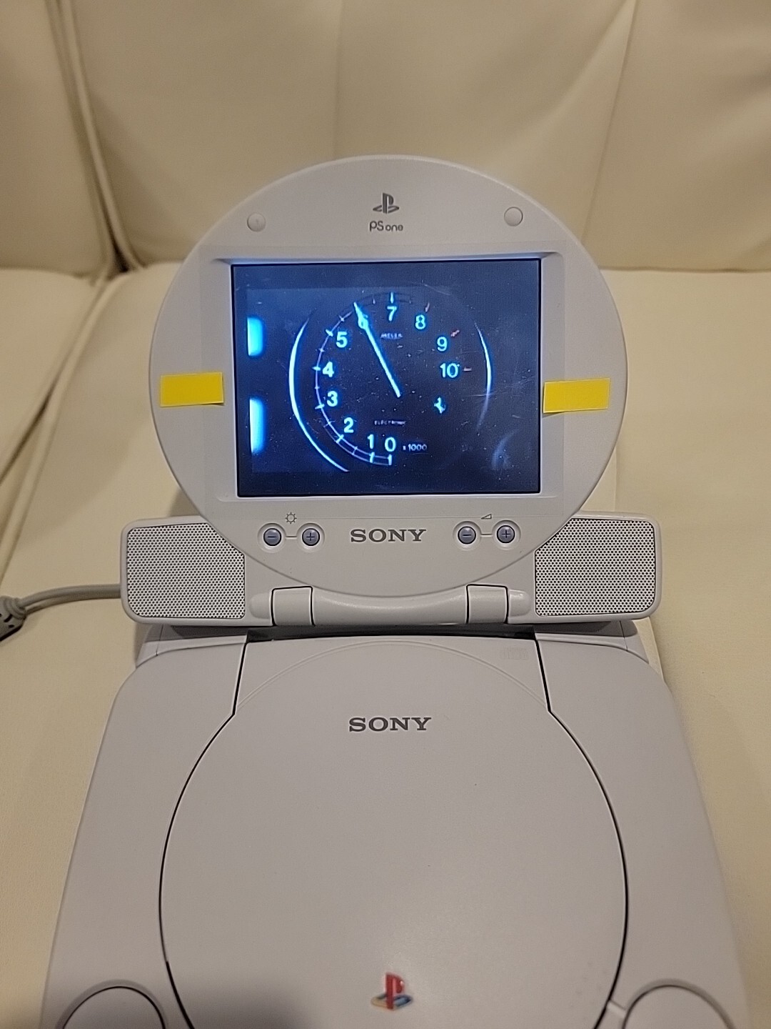 Sony PlayStation Ps One LCD Screen Combo Console W/ Controller Great ...