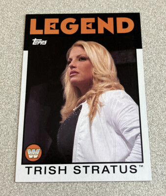 2016 Topps WWE Heritage Legend #108 Trish Stratus | eBay