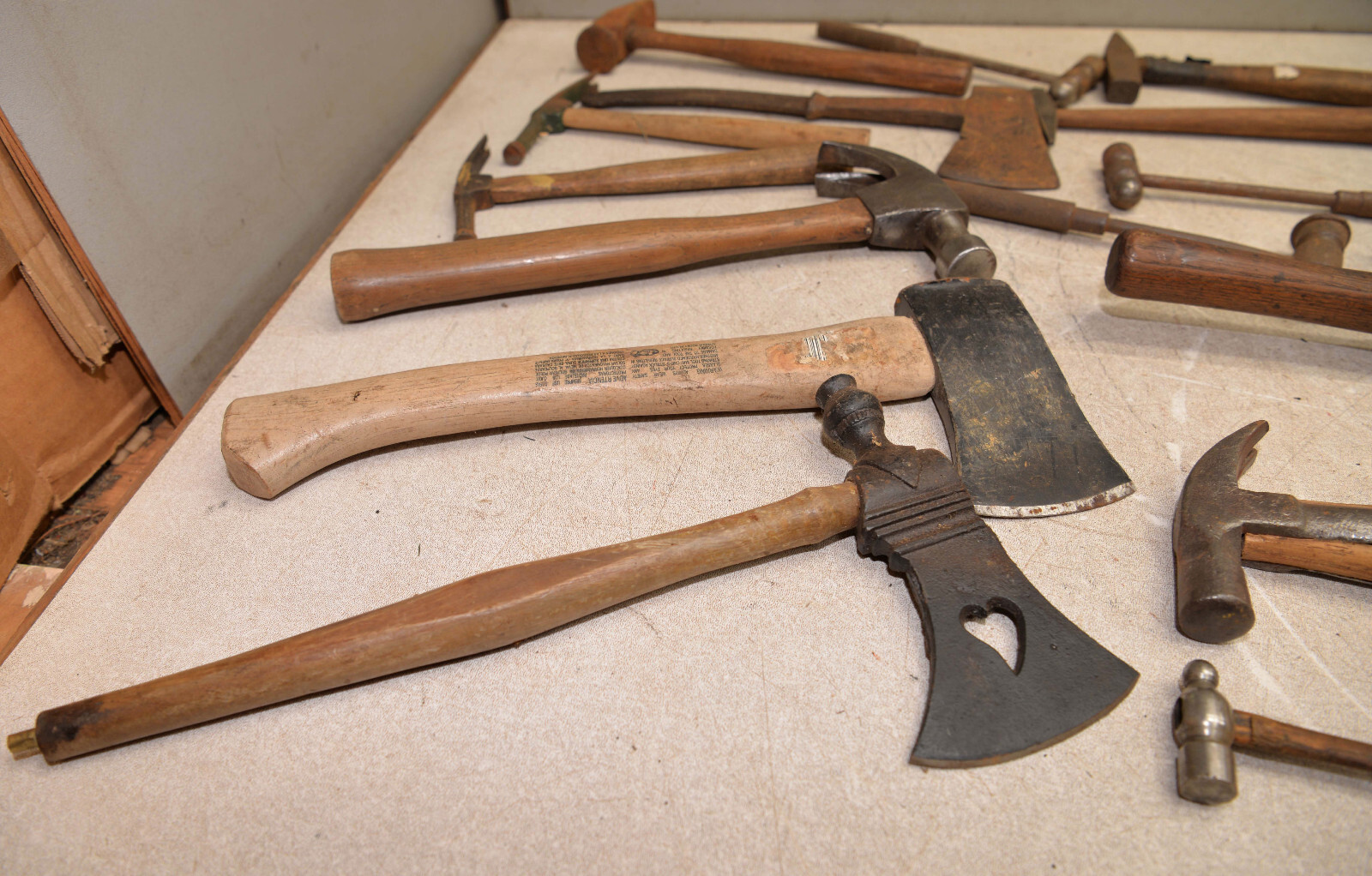 17 axes hatchets hammer collectible vintage mechanics machinist tool ...