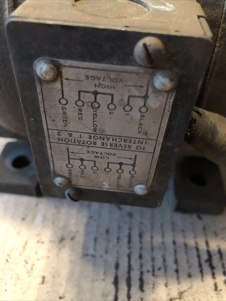 ATLAS DRILL PRESS MODEL 53 1940’s MOTOR 2730 1725 RPM H6E (runs Strong ...