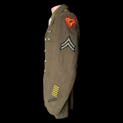WWII U.S. Army 69th Infantry Division Enlisted Artillery Uniform - 1942 ...
