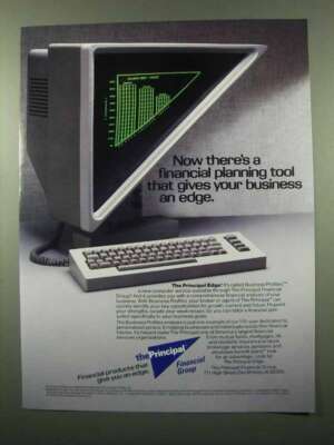 1989 The Principal Financial Group Ad - Planning Tool | eBay