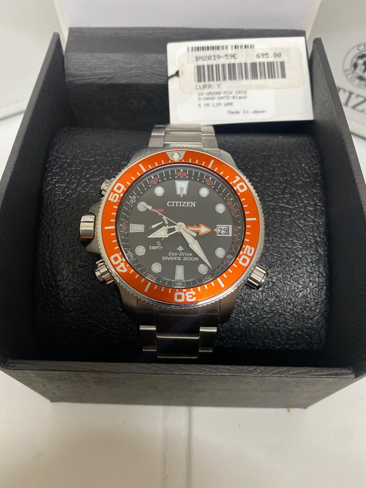 CITIZEN eco-drive Promaster Aqualand BN2039-59E depth… - Gem